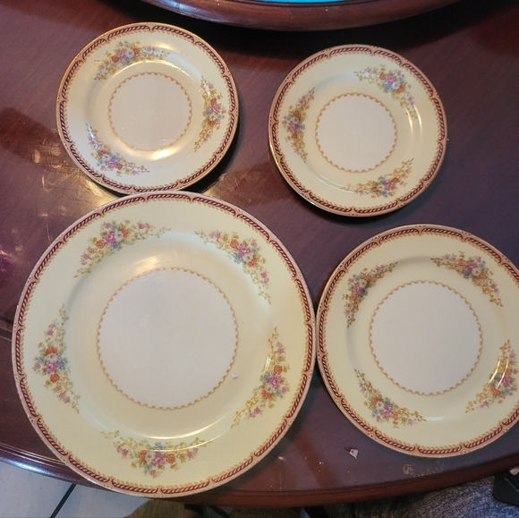 Noritake | Dining | Vintage Noritake China Occupied Japan Red Scroll ...